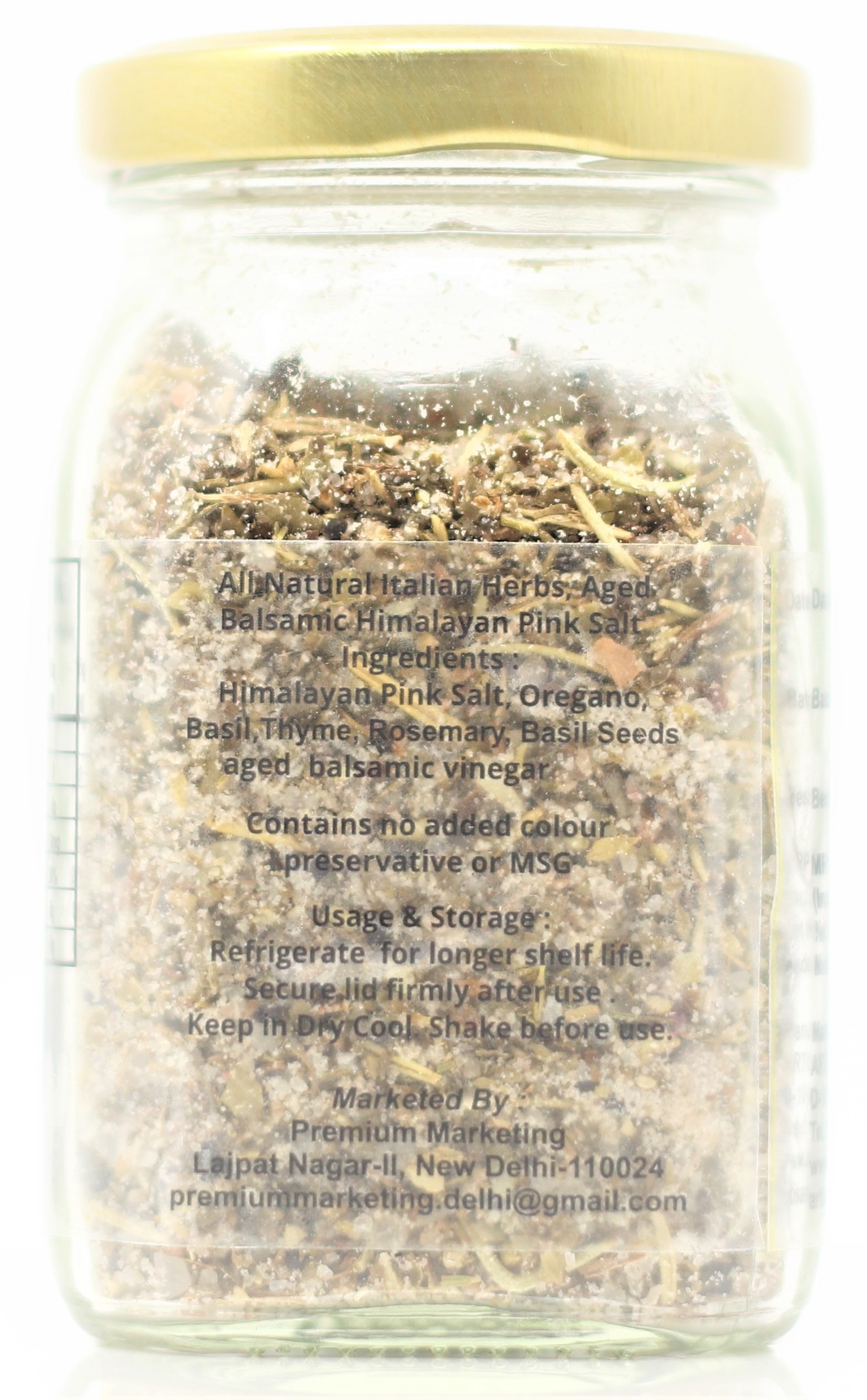 All Natural Italian Herbs, Aged Balsamic Himalayan Pink Salt 150 grams ...