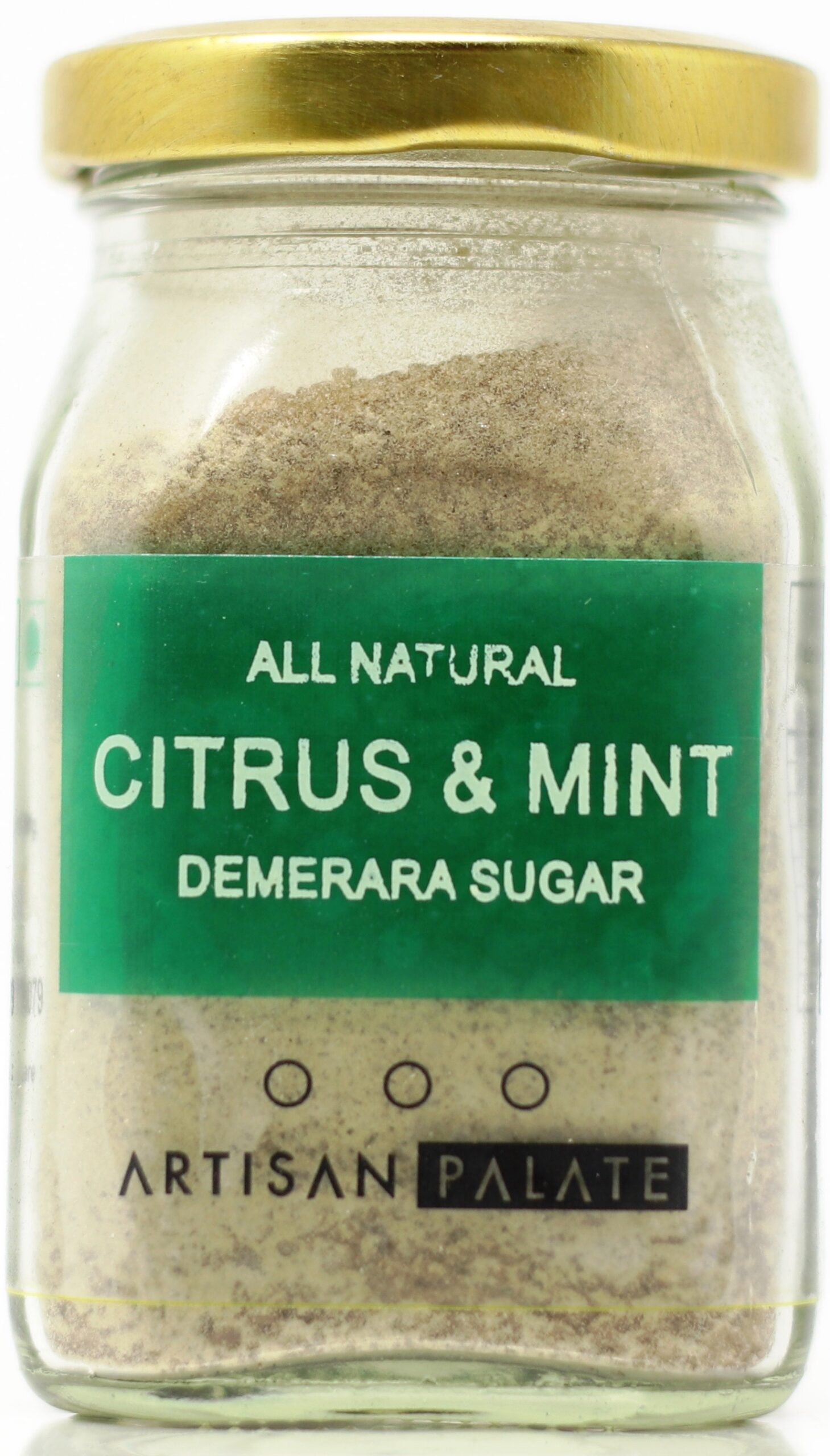 All Natural Citrus & Mint Demerara Sugar 150 grams | Revolusis Instore