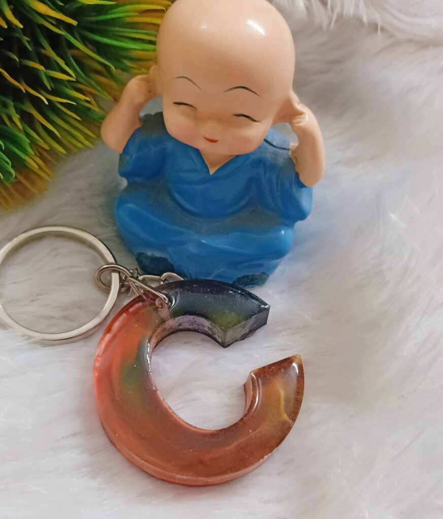 Resin C Alphabet Key Chain | Revolusis Instore