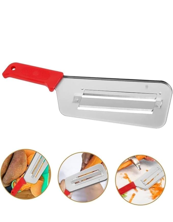 Double Blade Multipurpose Knife for Vegetable Cutting and Slicing ...